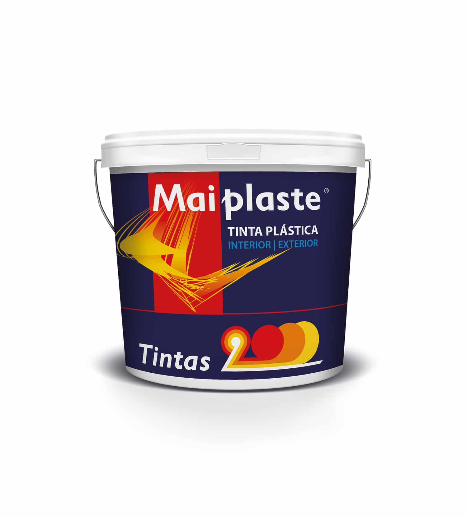 Tinta Plástica Branca 5L - Simmat - Materiais de Construção e Bricolage