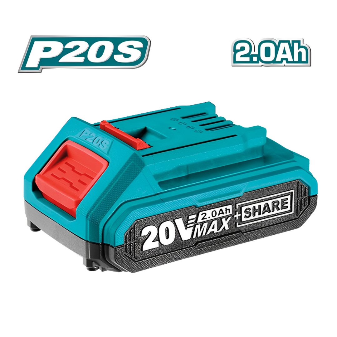 Bateria Li 20V 2Ah | Total - Simmat - Materiais de Construção e Bricolage